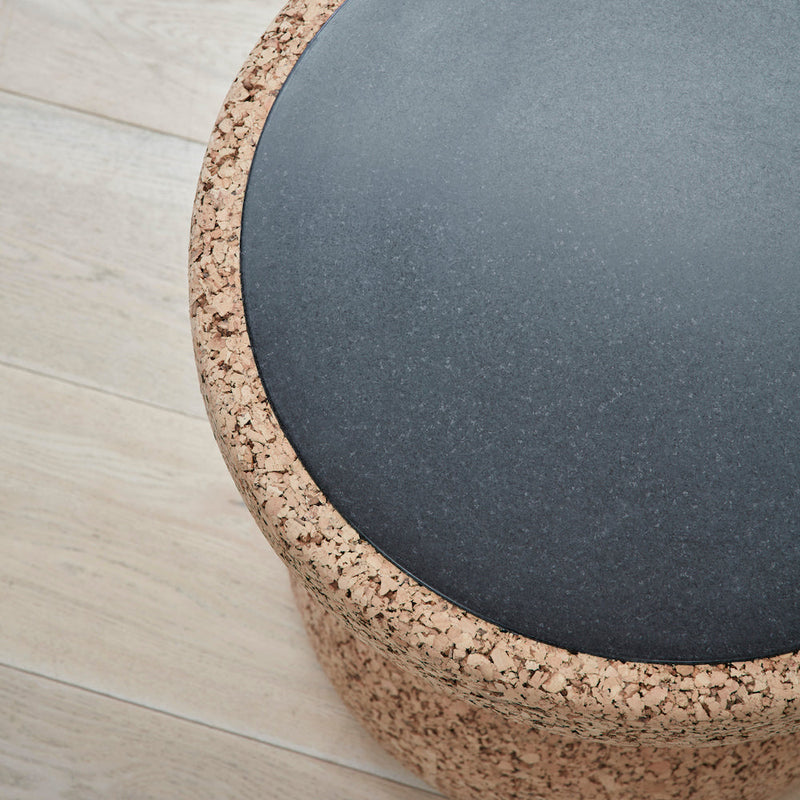 African Cork Side Table