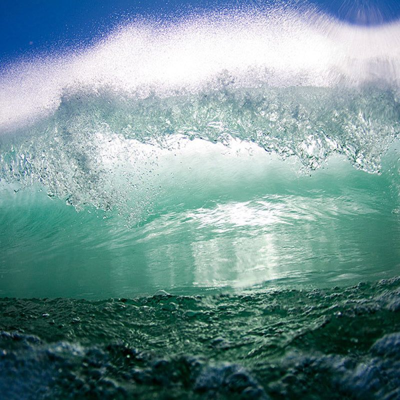 Cool Wave Wallpaper Splashing Bright Wave Rolling In Ocean · Free